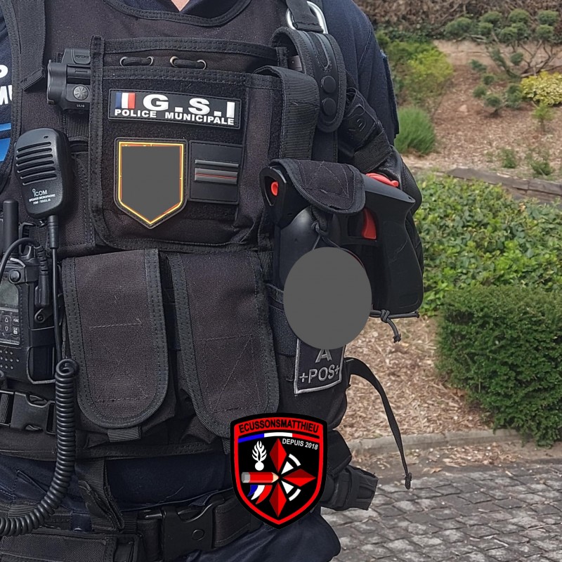 KIT DOSSARD PVC - GSI POLICE MUNICIPALE